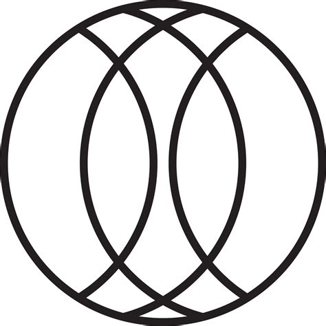 Free Abstract Overlapping Circle Logo Illustration In Trendy And Minimal Style 13758304 Png With