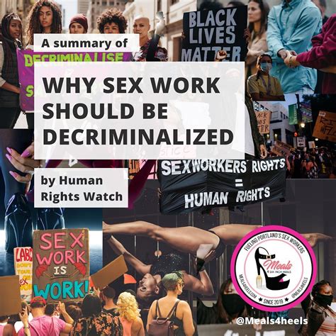 Meals 4 Heels Why Sex Work Should Be Decriminalized