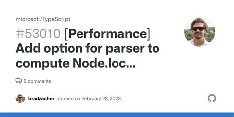 Performance Add Option For Parser To Compute Nodeloc Eagerly During