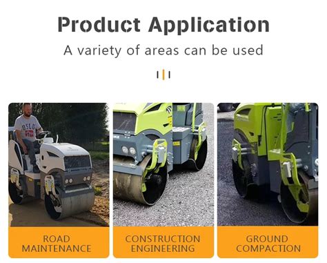 05 Ton Small Rollers Walk Behind Vibratory Rollers Concrete Soil