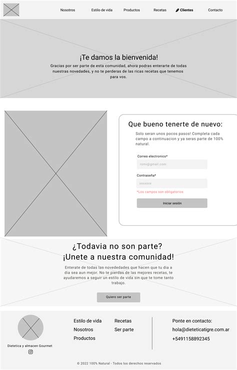 Diseño de un sitio web dinámico on Behance