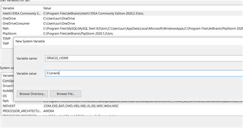 set oracle home environment variable [2024]