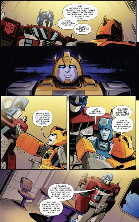 Transformers Prime Comic Book Transformers Idw Comic Sideswipe And
