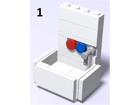 Lego Moc Modular Living Container Bathroom Modules By Schnabbo Rebrickable Build With Lego