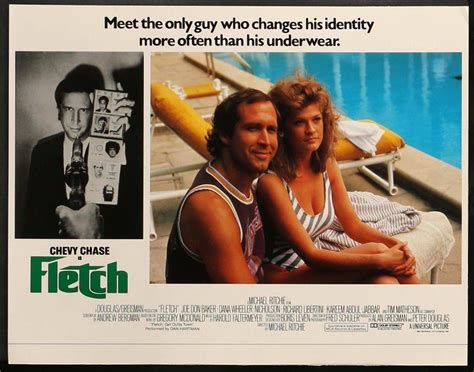 Fletch 1985 Original Lobby Card Movie Poster Original Film Art