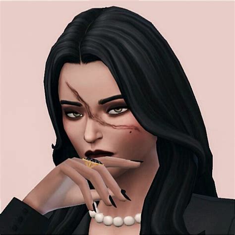 The Mafia Woman No Cc By Hedennychen Sims 4 Cc Download