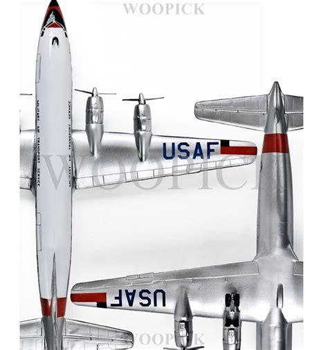 Academy 1144 Usaf C 118 Liftmaster Us Air Force Aircraft Model Kit Toy