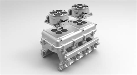 Stl File Stl Collector And Injection Body Engine V8 👽・3d Print Design To Download・cults