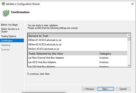 set up a windows server fail over clusters as a precursor to high