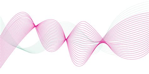 Beautiful Abstract Wave Line Technology Background 24107743 Png