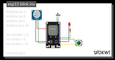 Baitap1 Wokwi Esp32 Stm32 Arduino Simulator