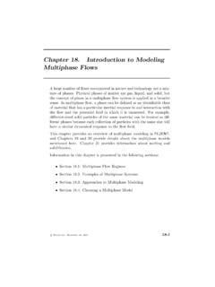 Chapter Introduction To Modeling Multiphase Chapter Introduction To Modeling