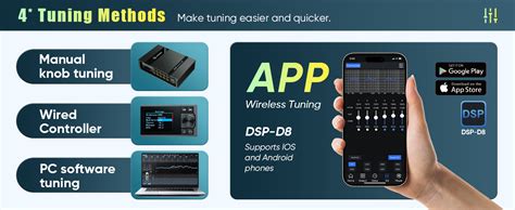 Amazon Car Audio Digital Signal Processor DSP Car Equalizer Built In Amplifier With