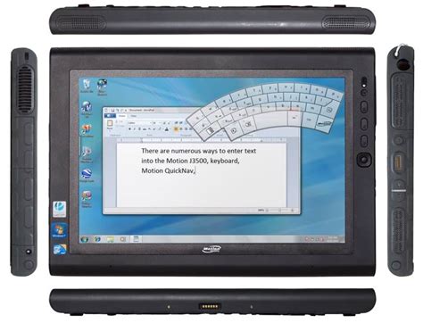 Rugged Pc Slates And Tablet Pcs Motion Computing J3500