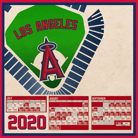 La Angels Schedule Printable