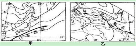图甲 图乙分别为北半球某地某月平均气温分布图 读图回答下列问题 1 说出图甲中等温线数值自北向南的变化规律及其原因 判断图甲所示等温线分布表示的季节 说明判断理由 2 说出图甲所示季节