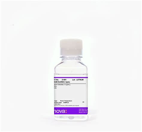 Cesium Chloride 13 Gml 250ml Sterile Teknova
