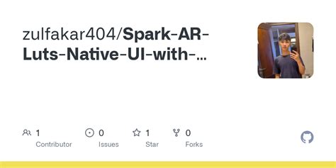 Github Zulfakar404spark Ar Luts Native Ui With Picker And Slider