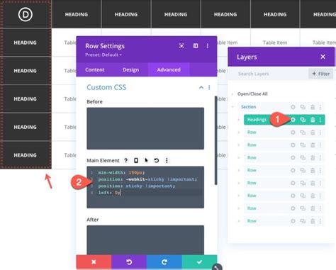 How To Create A Responsive Table With Horizontal Scroll In Divi