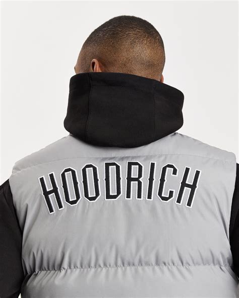 Hoodrich Og Stack Gilet Grey Vault Menswear