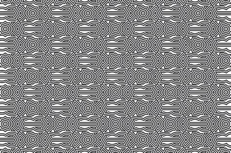 Premium Vector Seamless Pattern Line Background