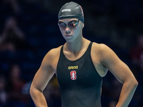 Lucy Bell Swims Nation S Fastest Breast As Stanford Beats Cal