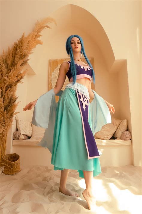 One Piece Nefertari Vivi Costume Nefertari Vivi Cosplay Costume