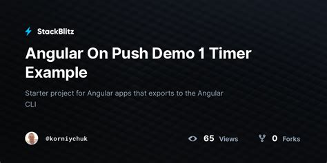 angular on push demo 1 timer example stackblitz
