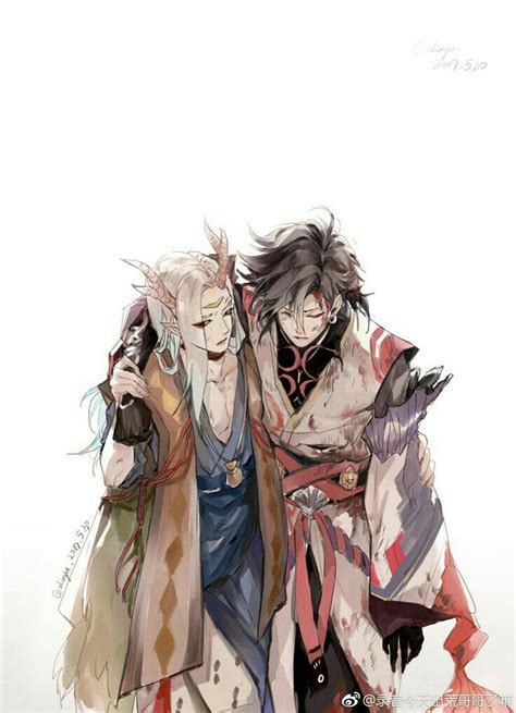 Onmyoji Fan Art Nghệ Thuật Nhân Vật Thiết Kế Nhân Vật Dark