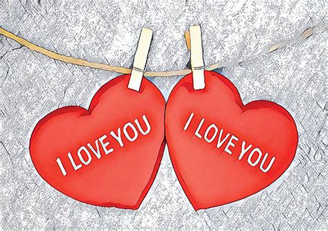 heart figures with text i love you icon paper background vector icon