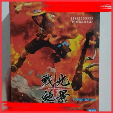 Jual Flei One Piece Senkouzekkei Portgas D Ace Yamato Figure Senkozekkei Shopee Indonesia