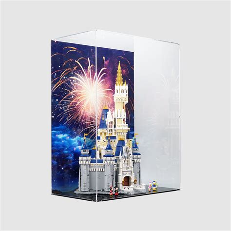 71040 The Disney Castle Lego Display Case Onbrick Made In Australia