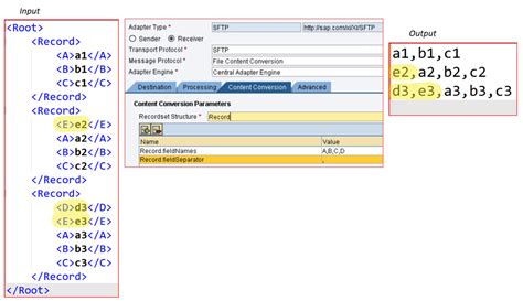 Xml To Csv Conversion In Integration Sap Community