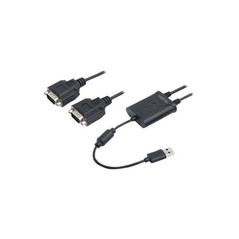 Logilink Usb 2 0 To 2 Port Serial Adapter Serial Au0031