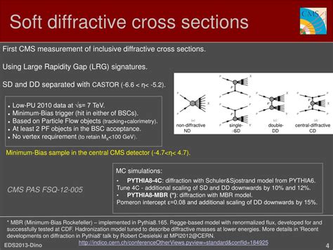 Ppt Cms Results On Soft Diffraction Powerpoint Presentation Free