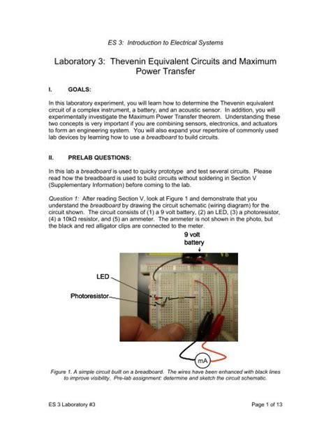Laboratory 3 Department Of Electrical And Computer Engineering