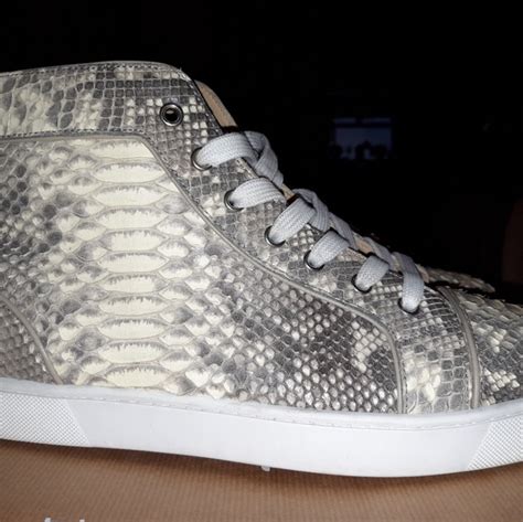 Christian Louboutin Shoes Christian Louboutin Python Glow In Dark Sz Poshmark
