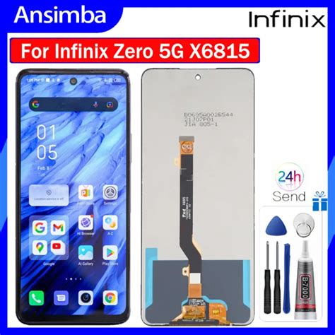 Ansimba Original LCD For Infinix Zero G X LCD Display Touch Screen Digitizer Assembly