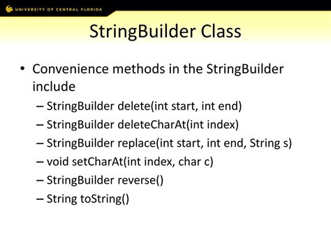 university of central florida cop 3330 object oriented programming