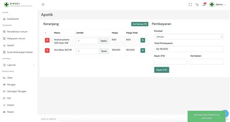 Source Code Sistem Informasi Puskesmas Berbasis Web Laravel Digikit