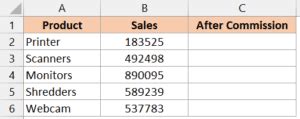 How To Subtract Percentage In Excel Decrease Value By Percentage