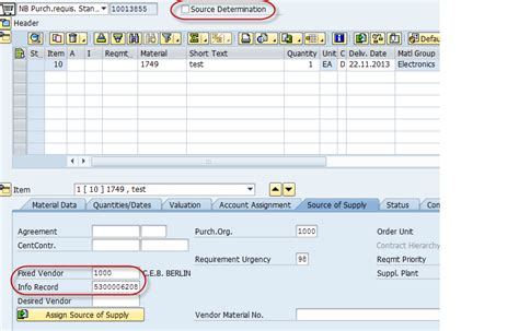 Solved Source Determination Checkbox In Pr Sap Community