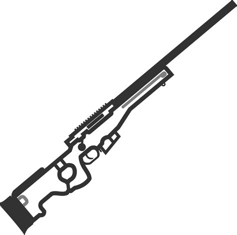 Awm From Pubg Bgmi Game 3d Cad Model Library Grabcad 43 Off