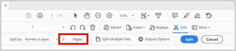 How To Split A PDF Into Multiple PDFs In Adobe Acrobat Older Interface
