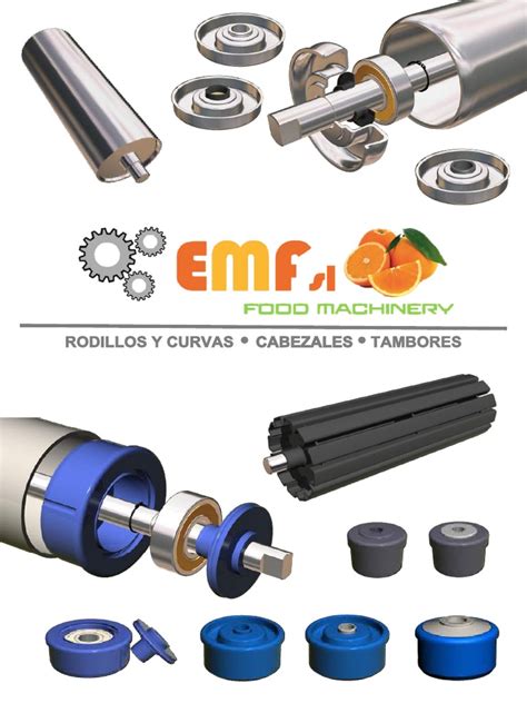 Catálogo De Rodillos Y Componentes 1 2 Pdf Materiales Ingeniería