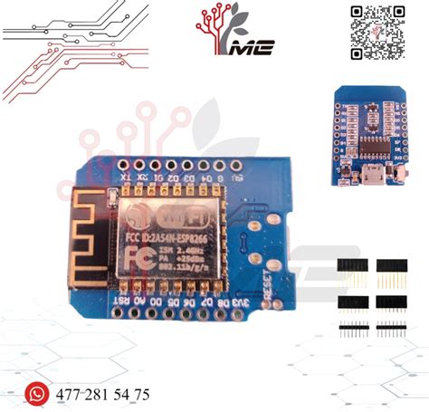 Wemos D1 Mini Módulo Wifi Esp8266 Corto Circuito
