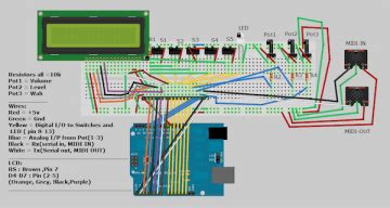 DIY Midi Foot Controller Using An Arduino Uno