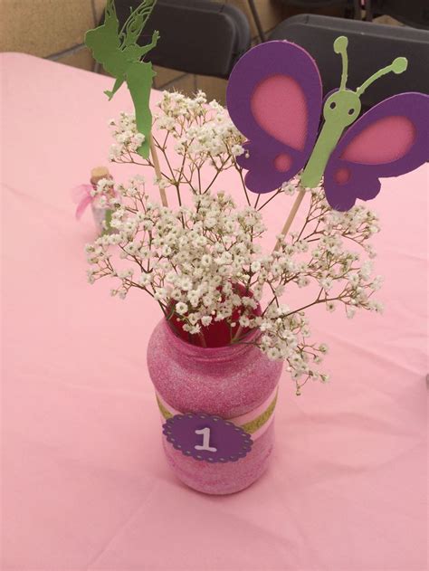 Tinkerbell Centerpiece Tinkerbell Party Tinkerbell Centerpieces