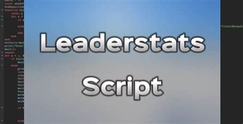 Leaderstats Customizable Script Clearly Development