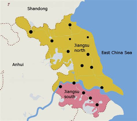 Jiangsu Map